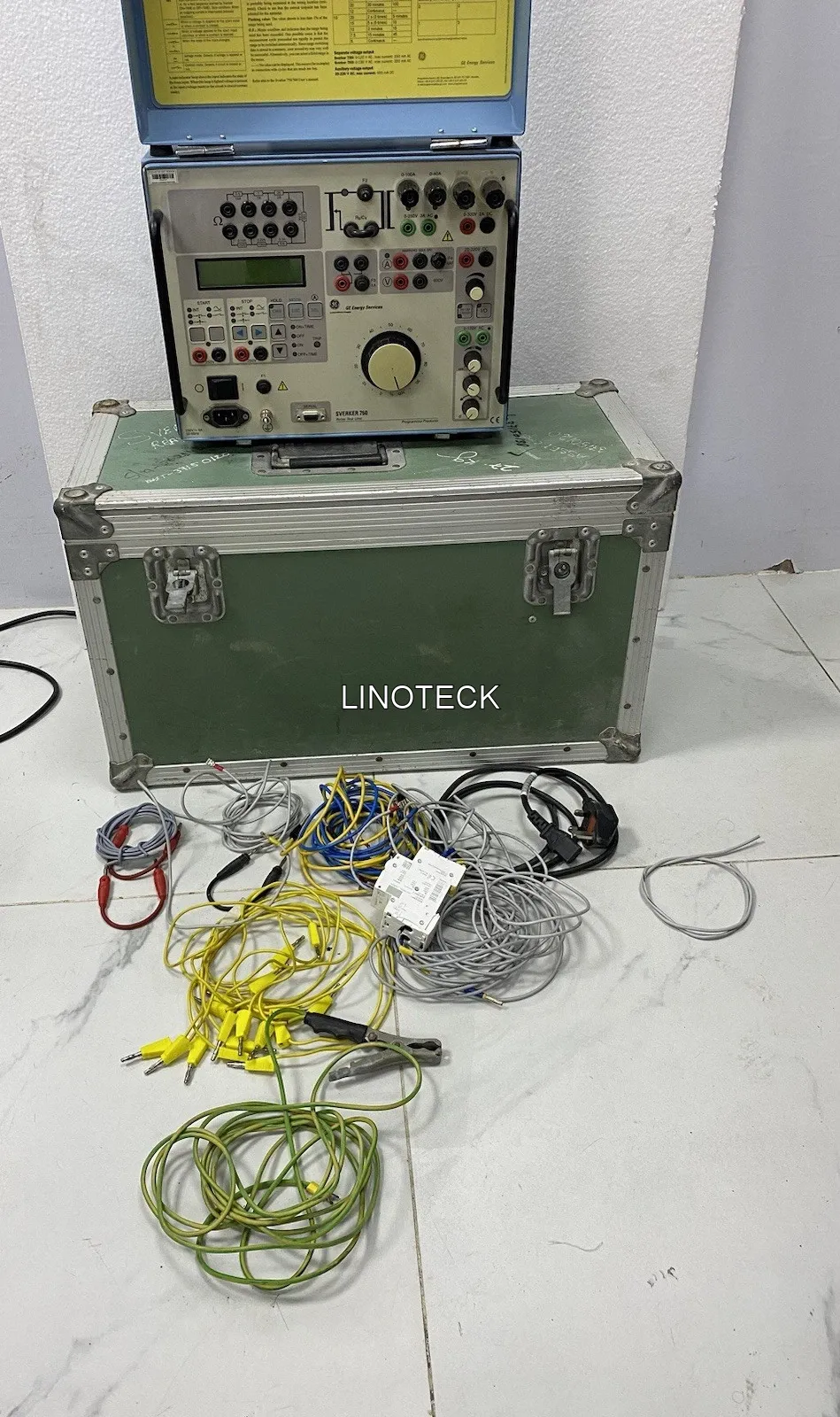 Conserto Conjunto de Teste de Relé Megger SVERKER 760 2428