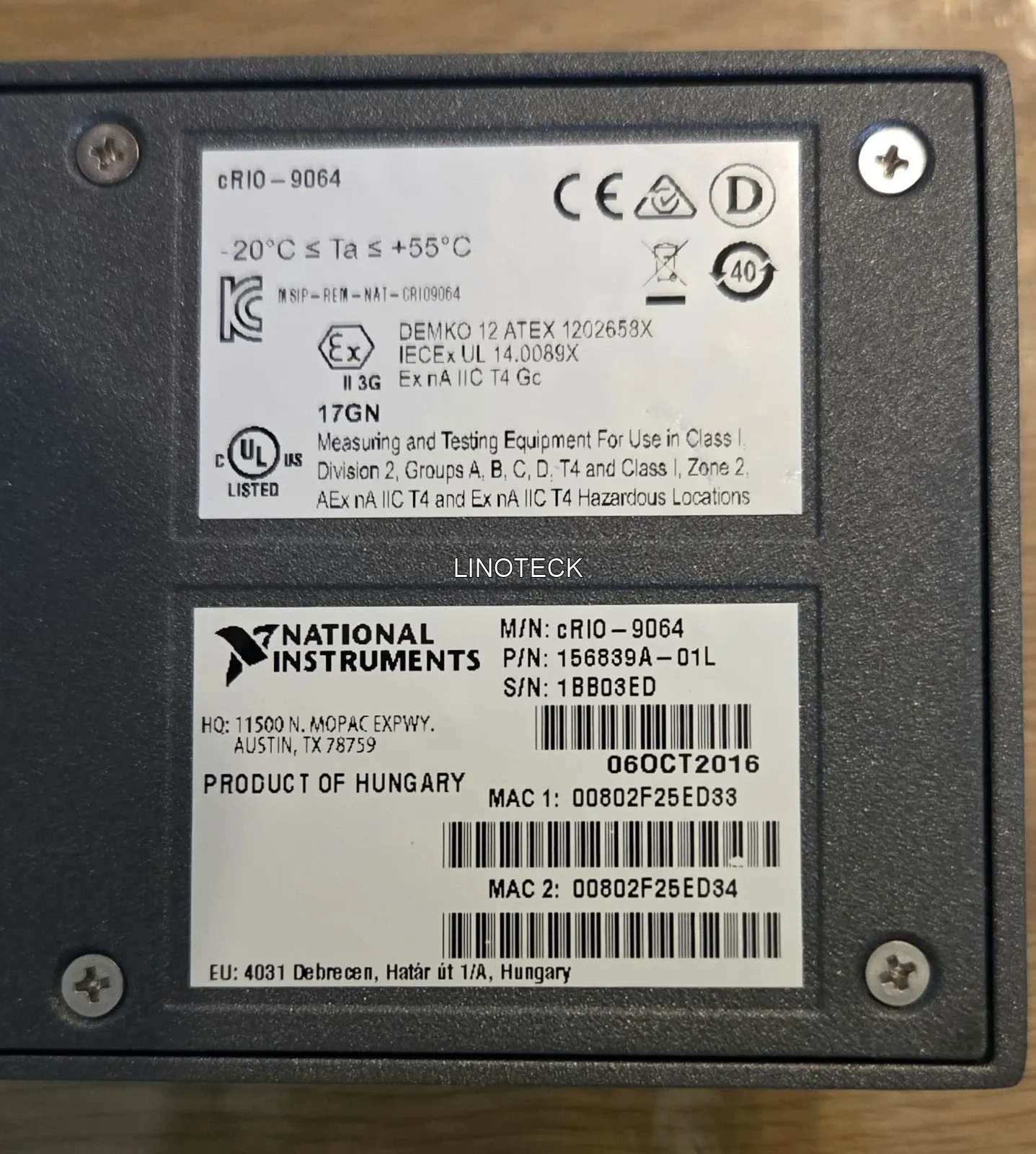 Conserto Controlador CompactRIO National Instruments cRIO-9064 2191