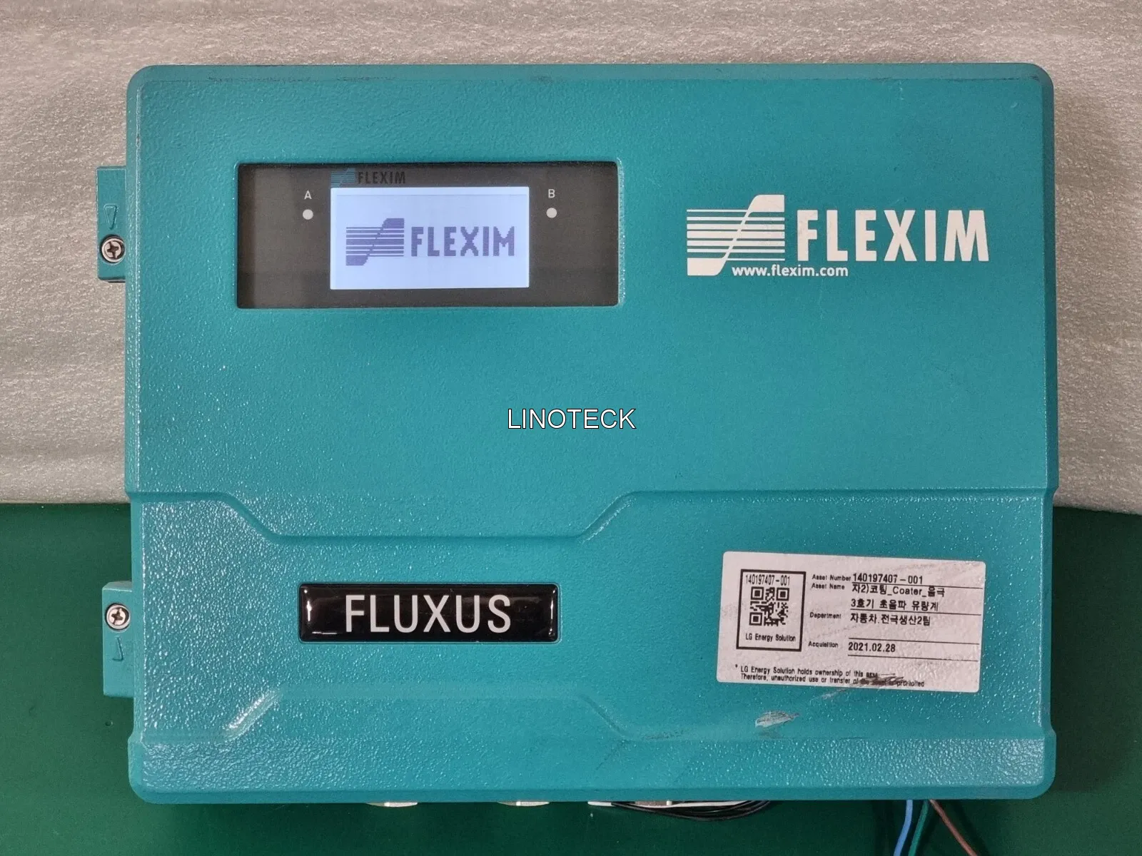 Conserto Medidor de fluxo ultrassônico FLEXIM FLUXUS F721GP 2842